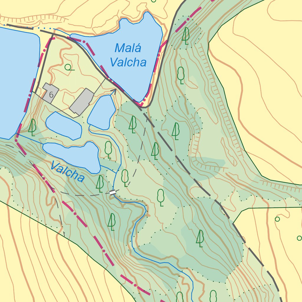 Nový (0205-A-13-4) Map by Cesky urad zememericky a katastralni | Avenza ...