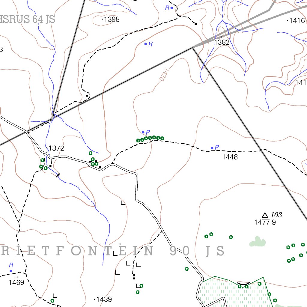 2529AC DENNILTON Map by Chief Directorate: National Geo-spatial ...