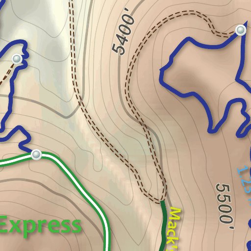 Bear Basin Summer Trails - Free Map by City of McCall | Avenza Maps