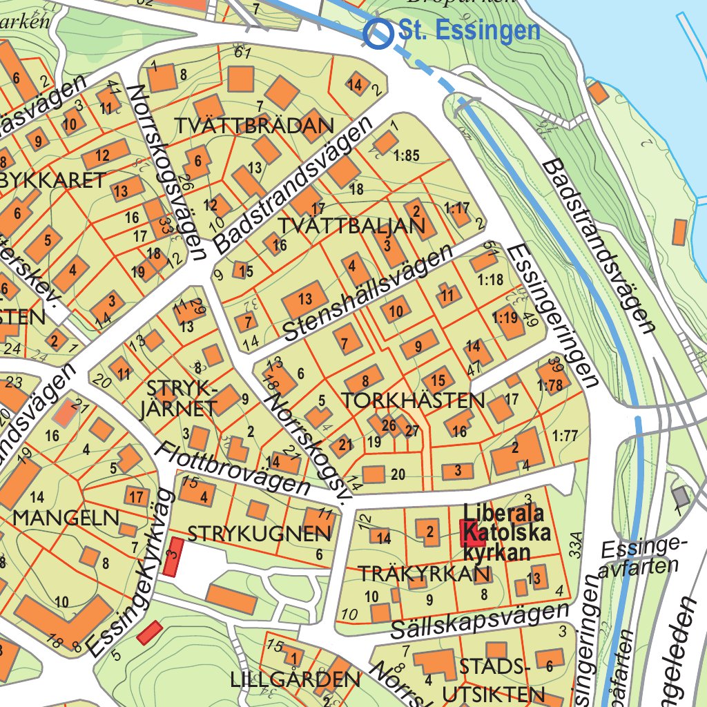 Kungsholmen (Stockholm City Map) by City of Stockholm | Avenza Maps