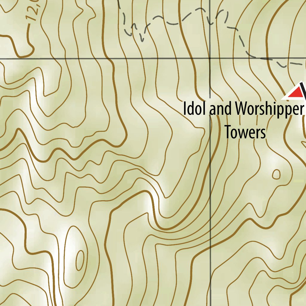 Amphitheater Lake Trail Map by cloudhiking.com | Avenza Maps