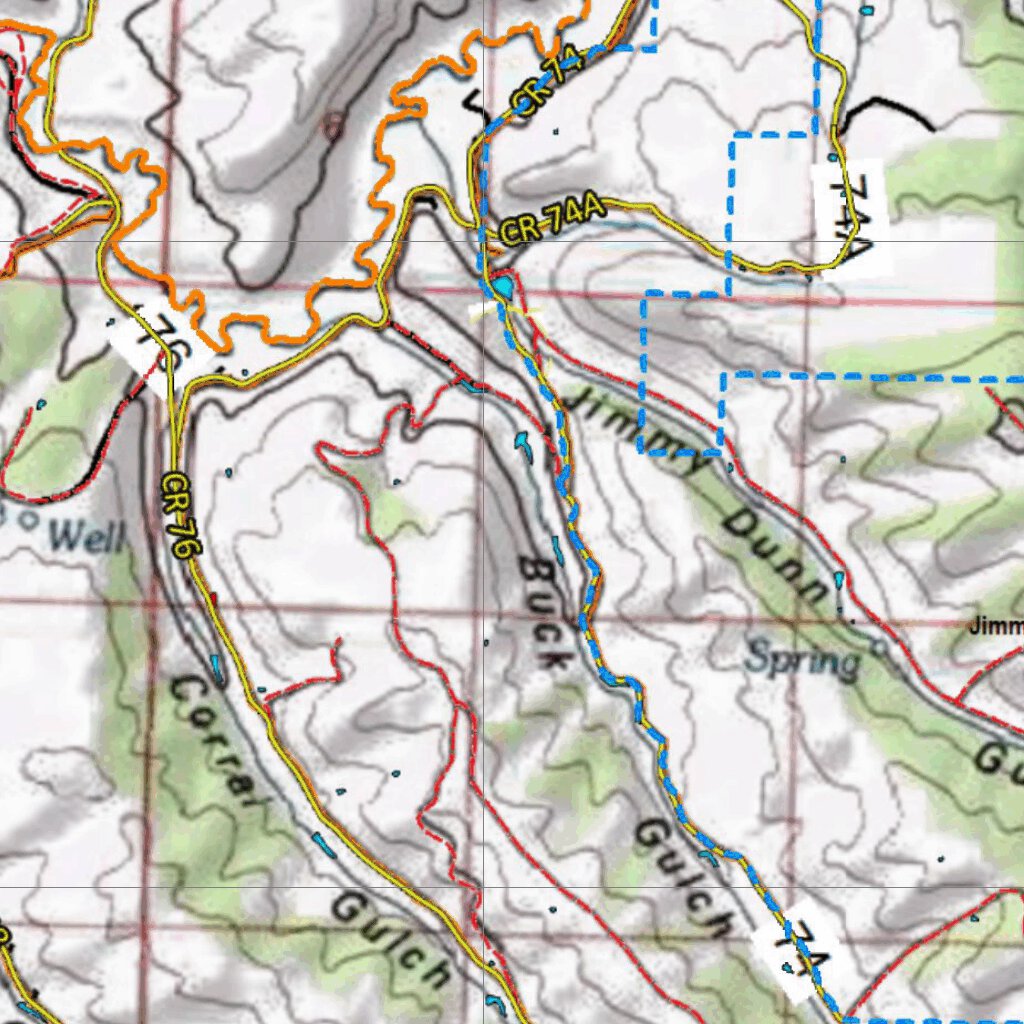 CO_4_White_Tail_Deer_Habitat Map by Colorado HuntData LLC | Avenza Maps