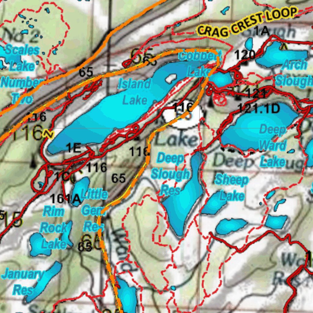 CO_52_White_Tail_Deer_Habitat Map by Colorado HuntData LLC | Avenza Maps