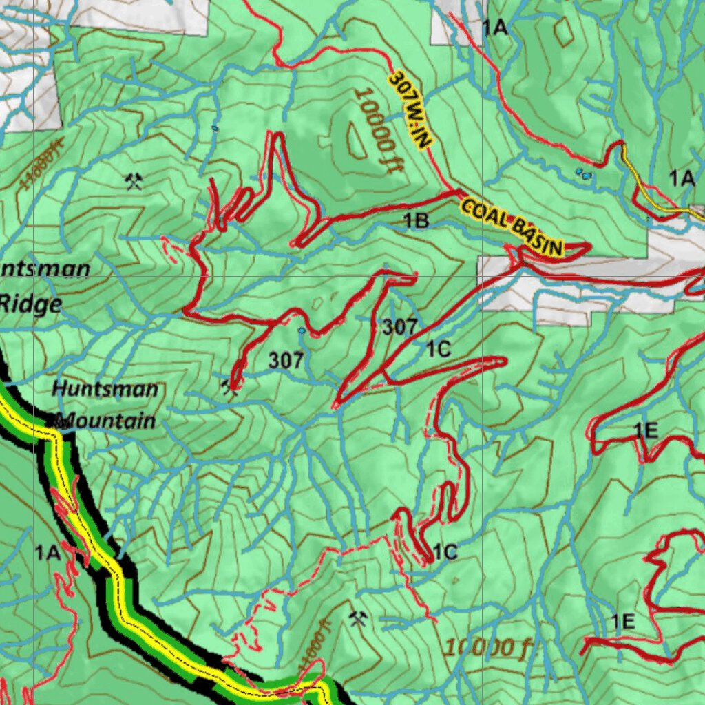 Colorado_Unit_521_Landownership Map by Colorado HuntData LLC | Avenza Maps