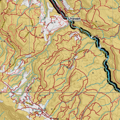 Colorado_Unit_70_Landownership Map by Colorado HuntData LLC | Avenza Maps