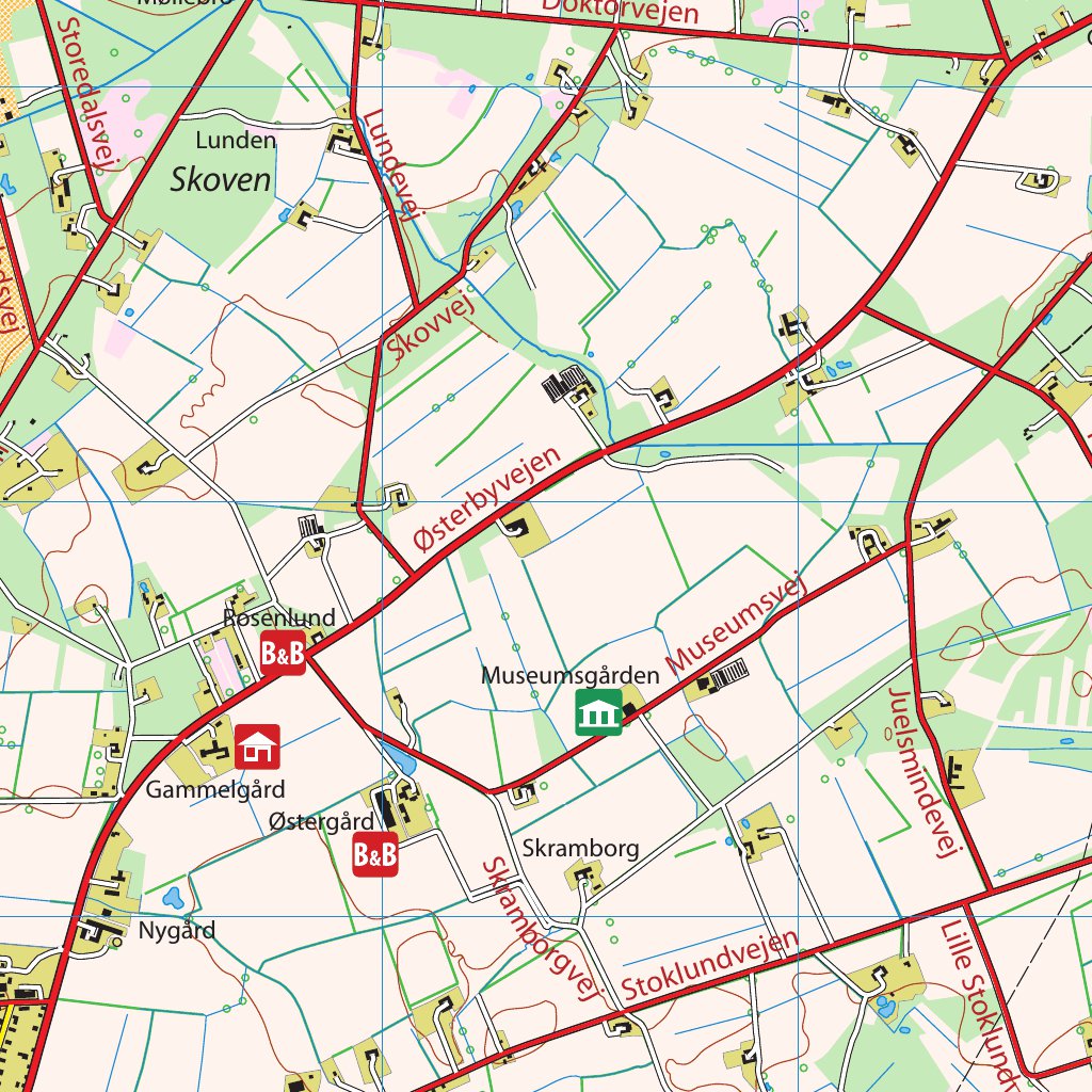 Læsø naturkort Map by Compukort | Avenza Maps