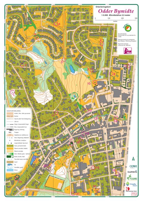 Odder findveji 5000 Map by Compukort | Avenza Maps