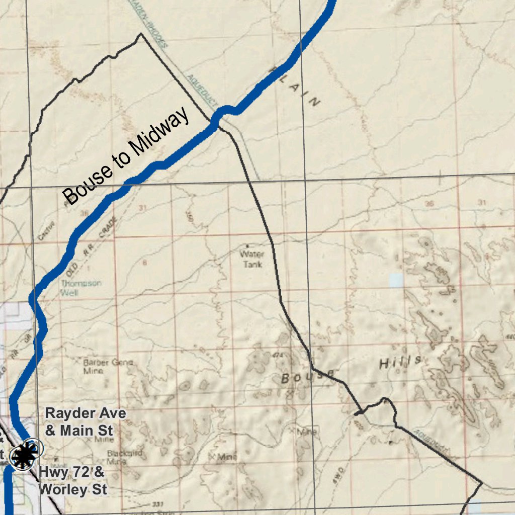 Arizona Peace Trail Map by Connected Horizons, LLC | Avenza Maps