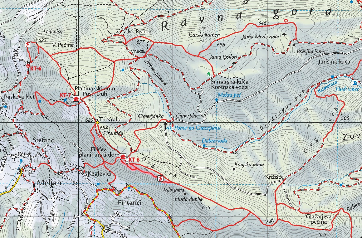 Ravna gora Map by Croatian Mountain Rescue Service - HGSS | Avenza Maps