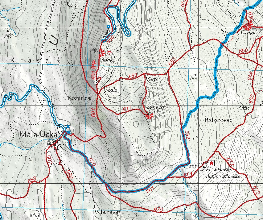 Učka Map by Croatian Mountain Rescue Service - HGSS | Avenza Maps