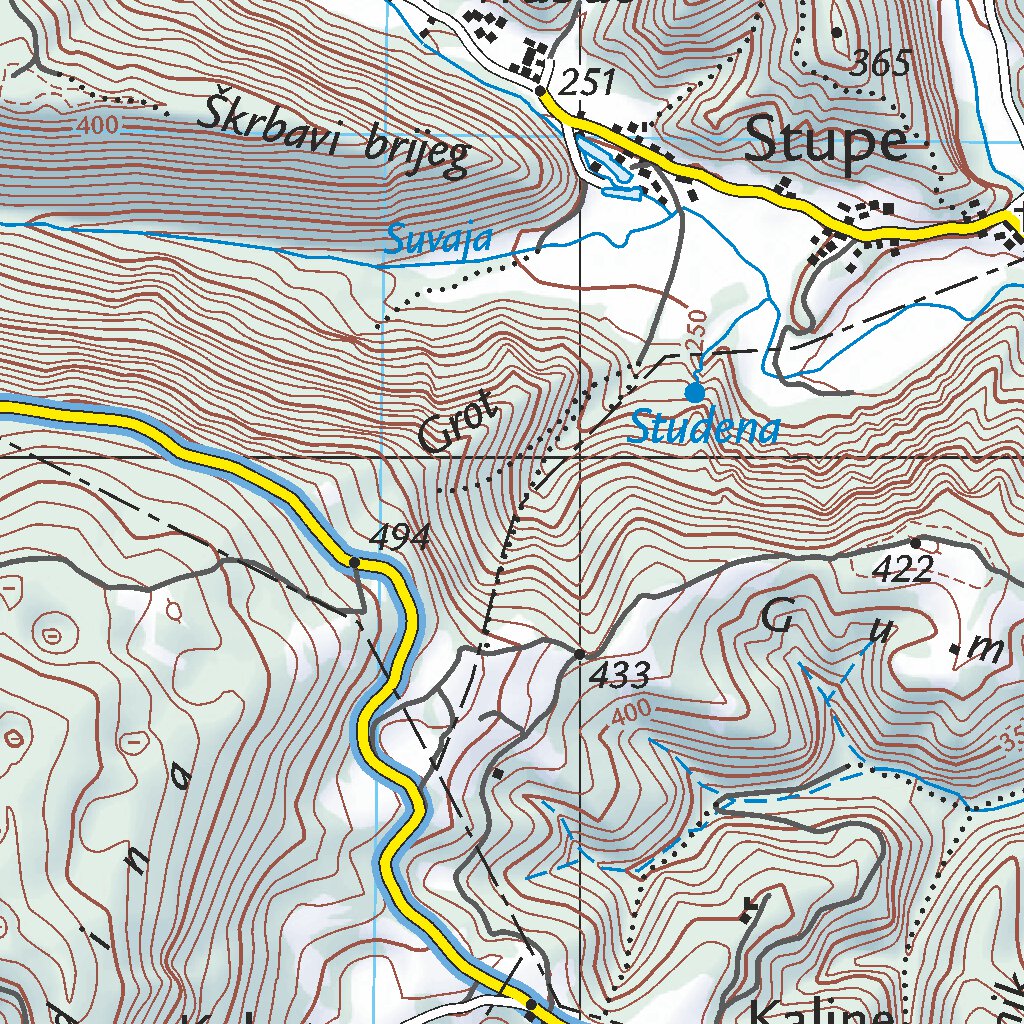 Žumberak Map by Croatian Mountain Rescue Service - HGSS | Avenza Maps