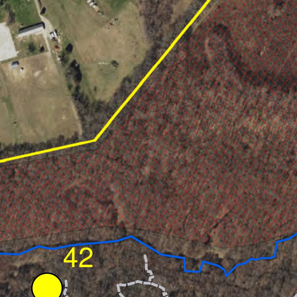 Delaware Forest Serv, Blackbird State Forest, Barlow Tract Map by ...
