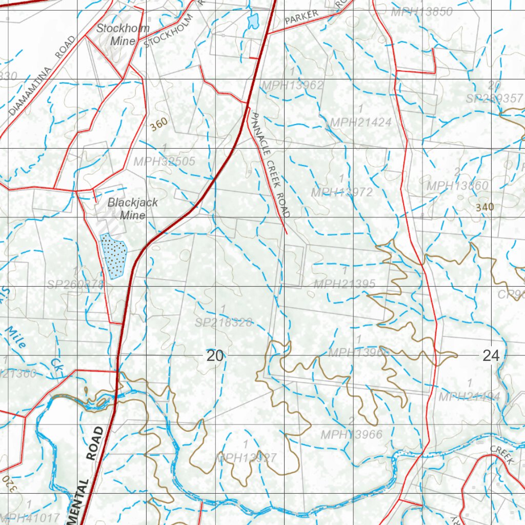 Charters Towers (8157) Map by Department of Resources | Avenza Maps