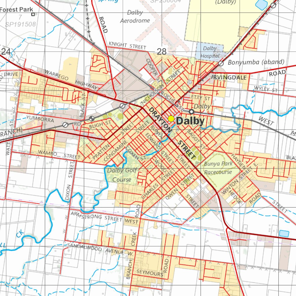 Dalby (9143) Map by Department of Resources | Avenza Maps