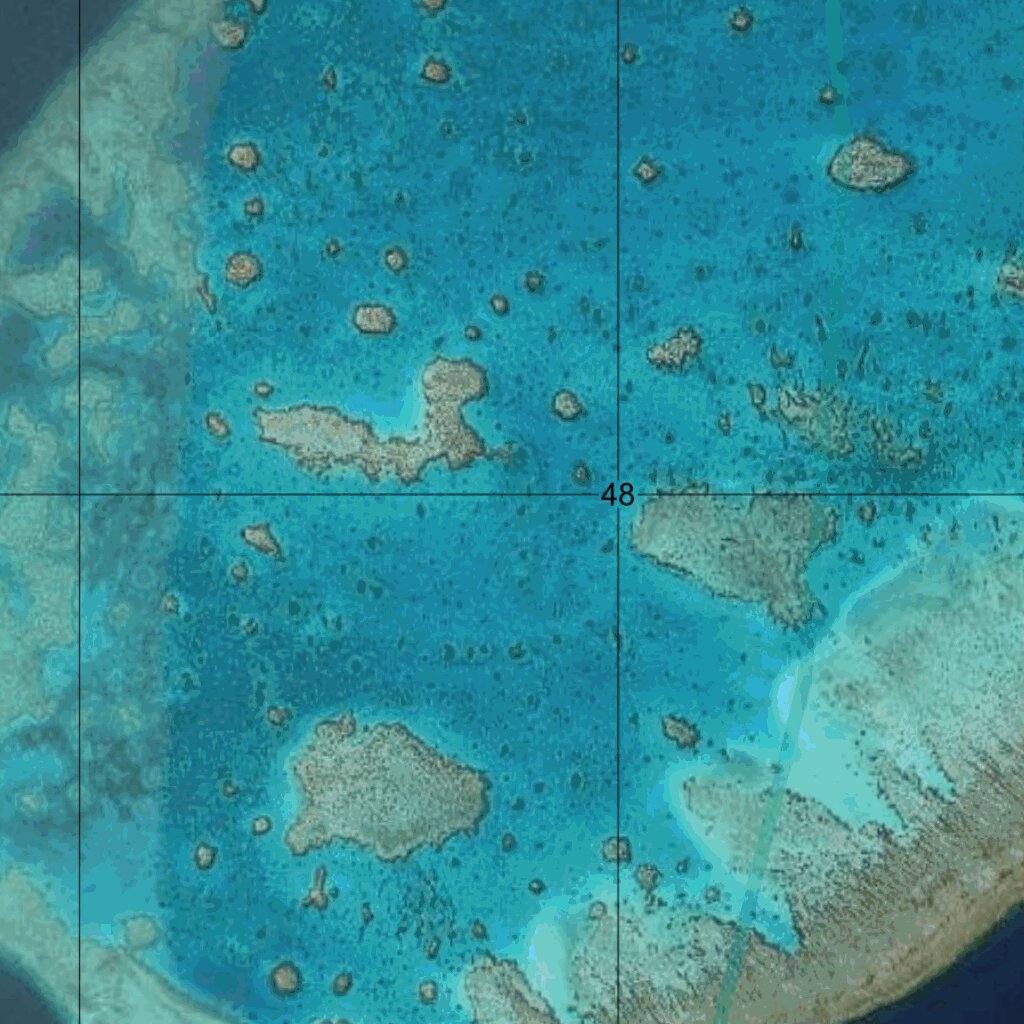 Frigate Cay (9354-21i) Map by Department of Resources | Avenza Maps