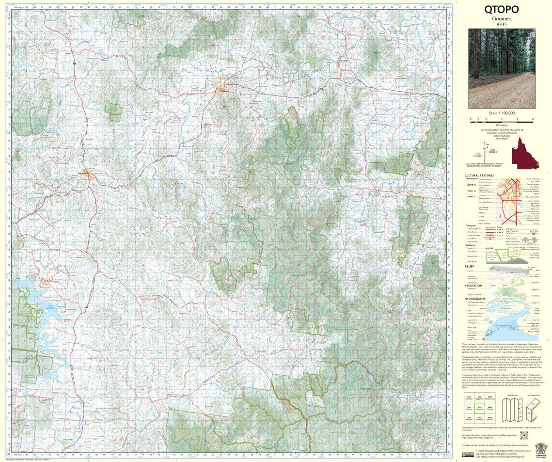 Goomeri (9345) Map by Department of Resources | Avenza Maps