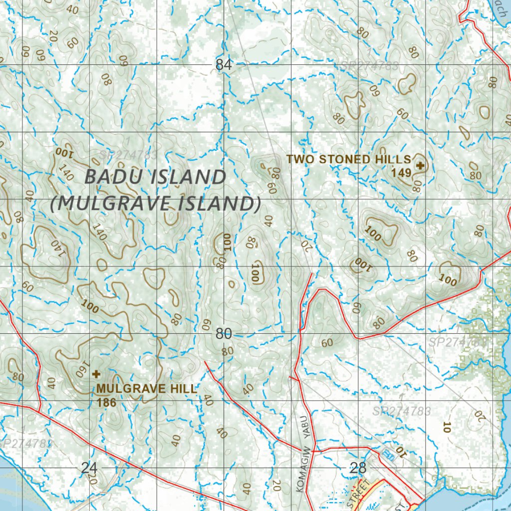 Moa Island (7377) Map by Department of Resources | Avenza Maps
