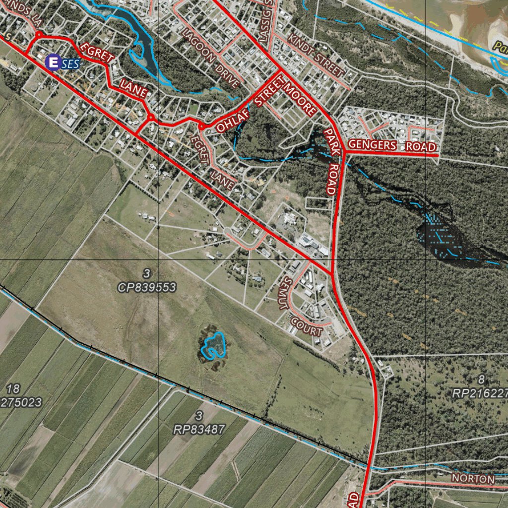 Moore Park (9348-13i) Map by Department of Resources | Avenza Maps