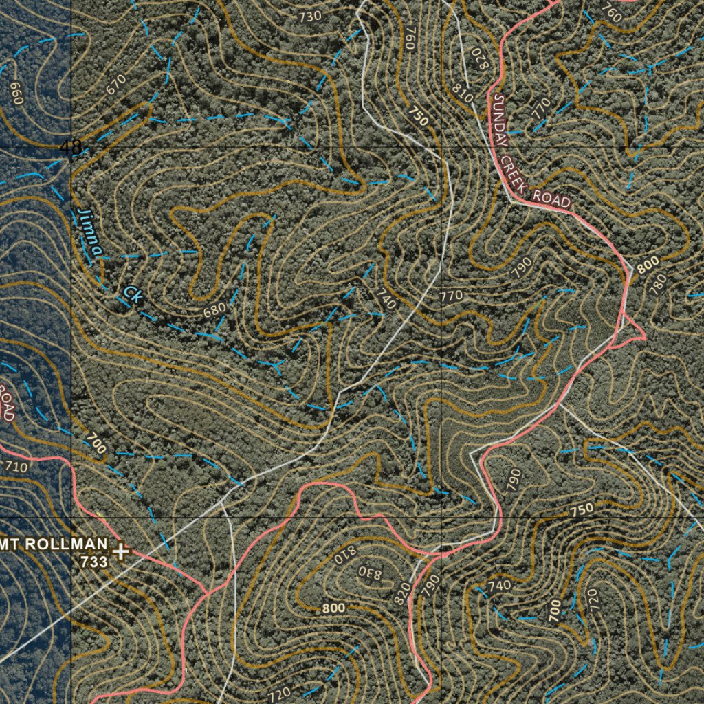 Mount Langley (9444-43i) Map by Department of Resources | Avenza Maps