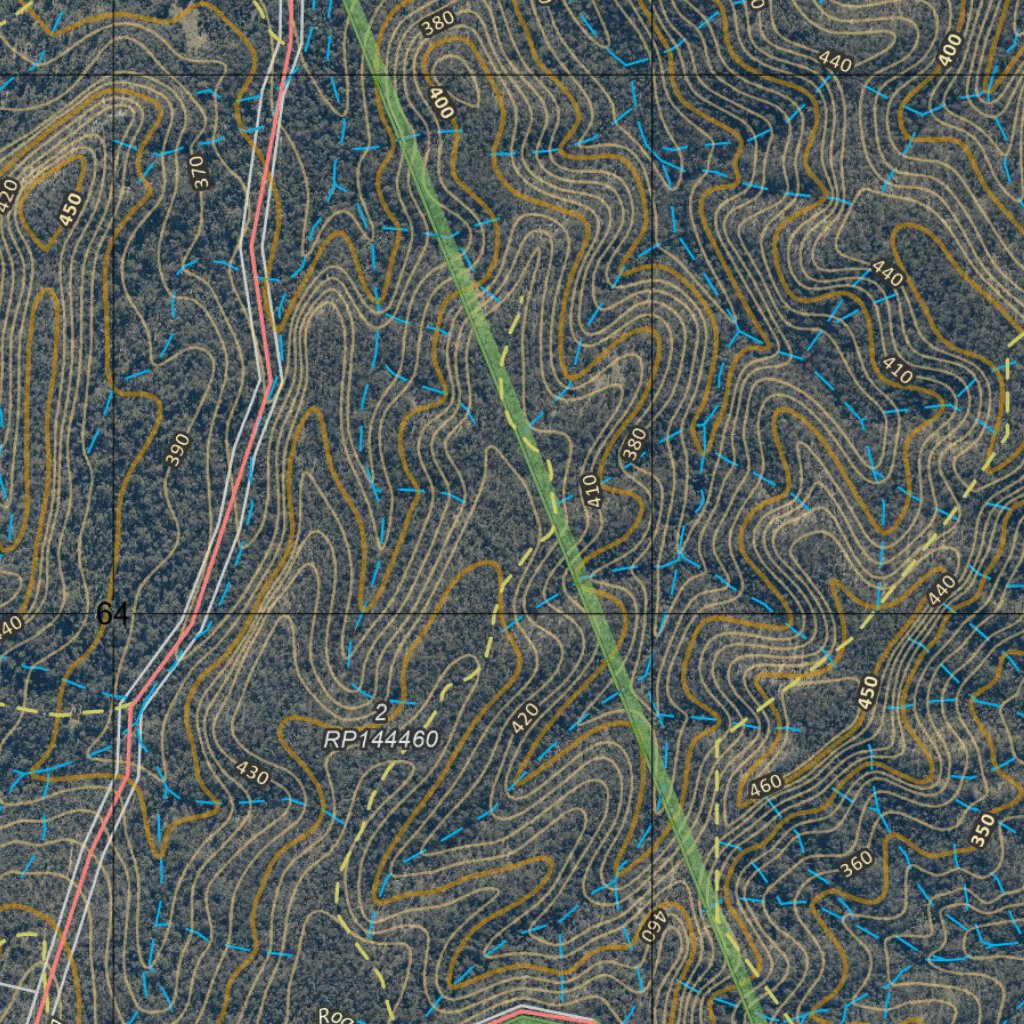 Mount Perseverance (9343-32i) Map by Department of Resources | Avenza Maps