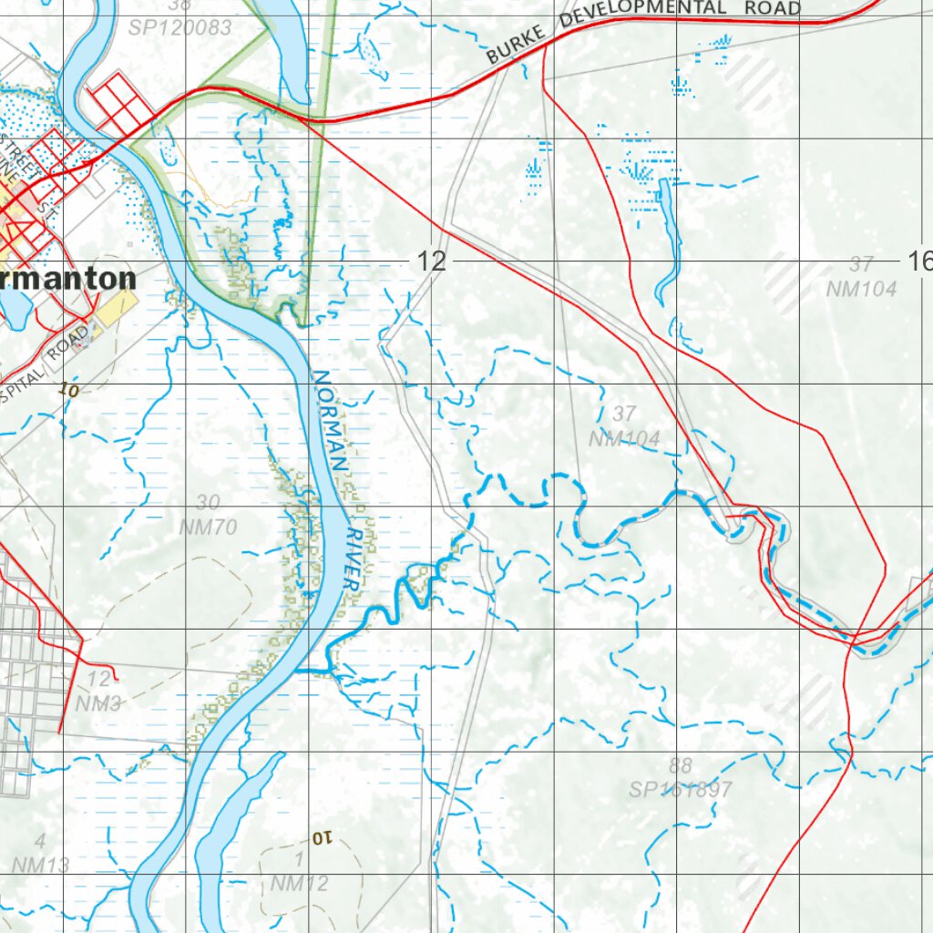 Normanton (7162) Map by Department of Resources | Avenza Maps