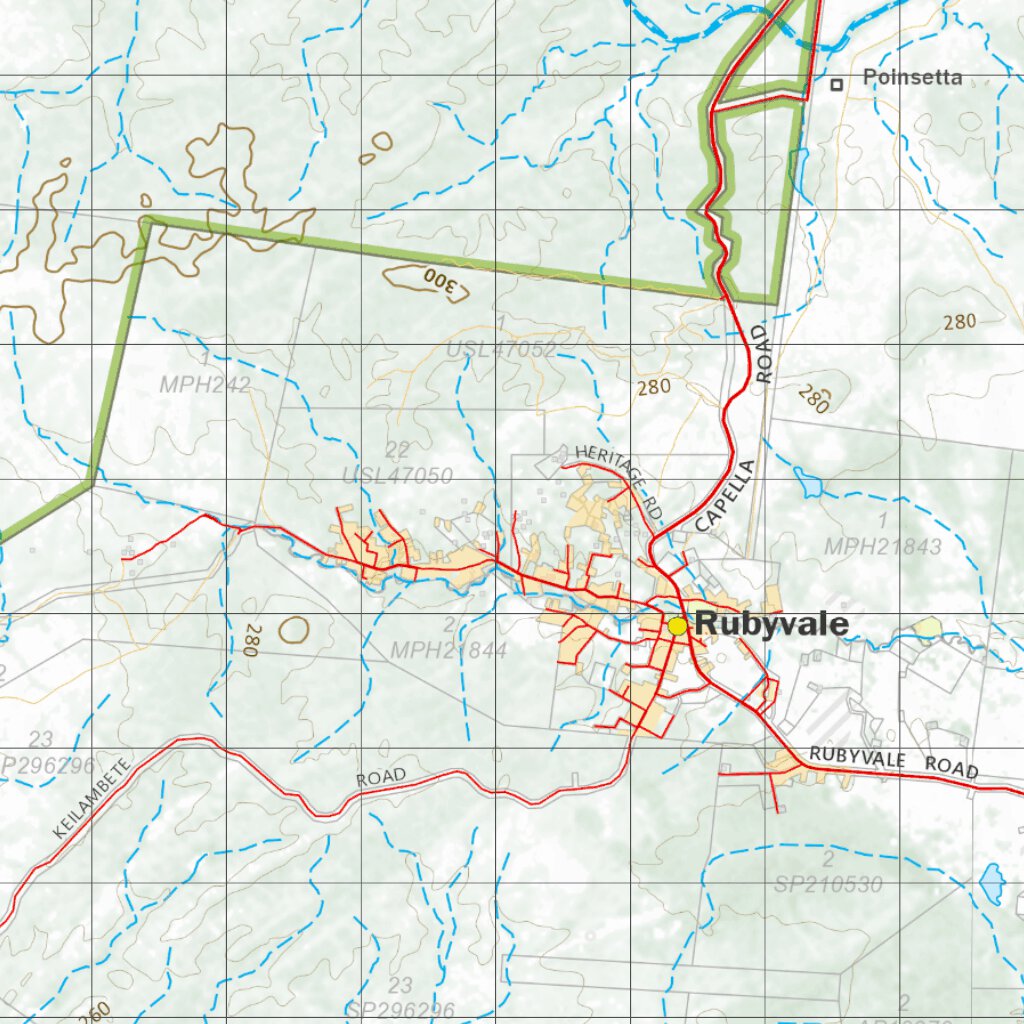 Rubyvale (8451) Map by Department of Resources | Avenza Maps
