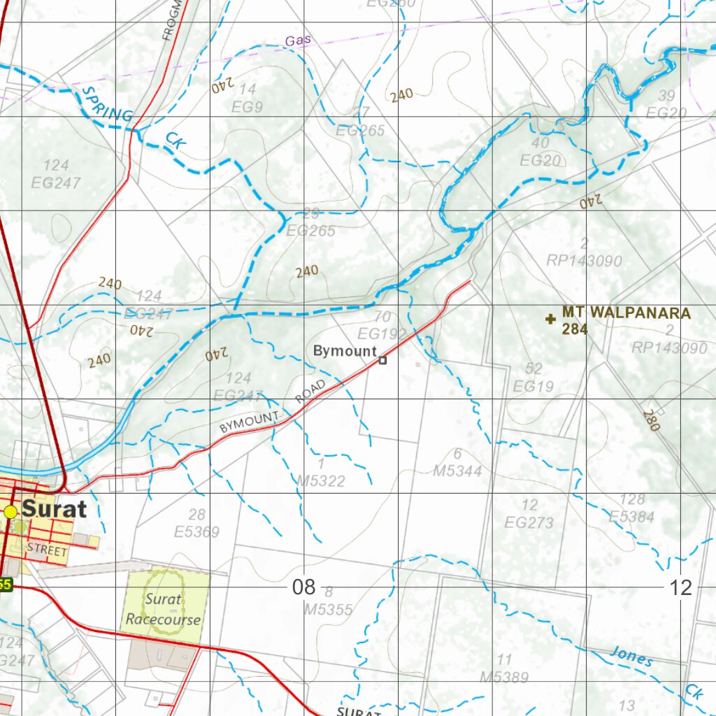 Surat (8743) Map by Department of Resources | Avenza Maps