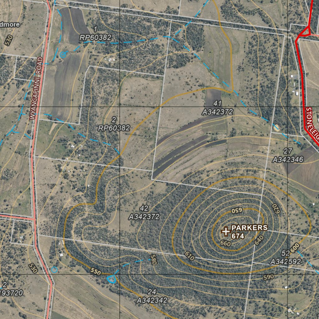 Yarranlea (9242-43i) Map by Department of Resources | Avenza Maps