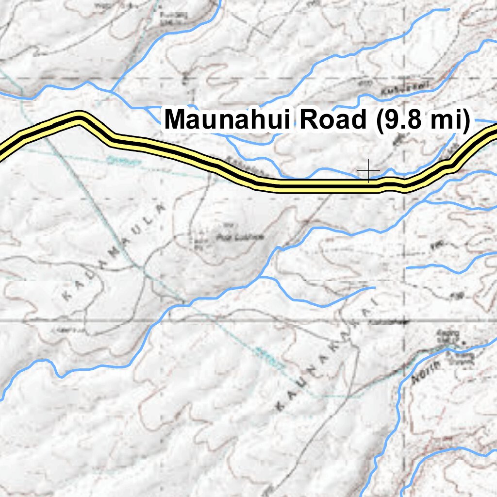 Moloka‘i Island Recreation Map by Division of Forestry and Wildlife ...