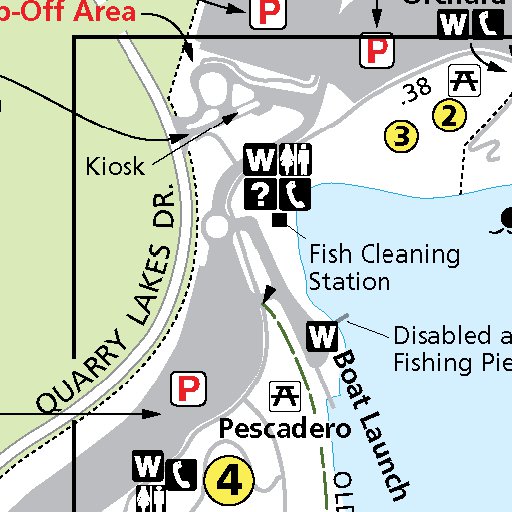 Quarry Lakes Regional Recreation Area Map by EBRPD | Avenza Maps
