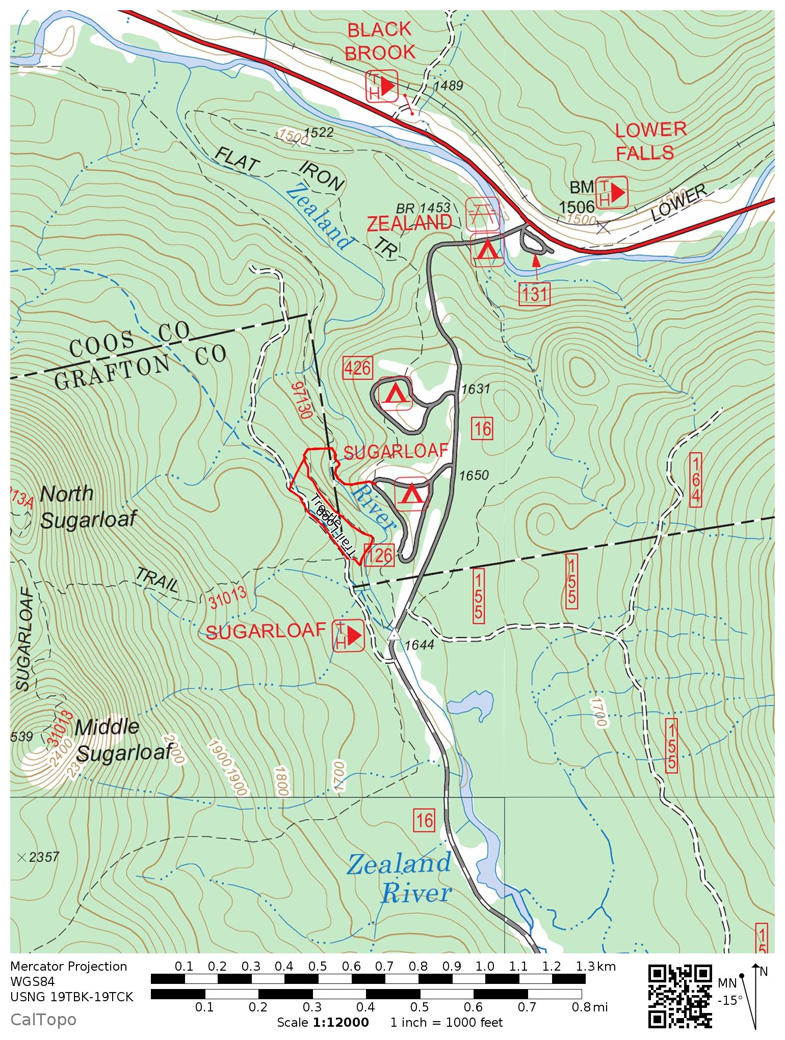 Trestle Trail Loop Map by Effortless Adventure LLC | Avenza Maps