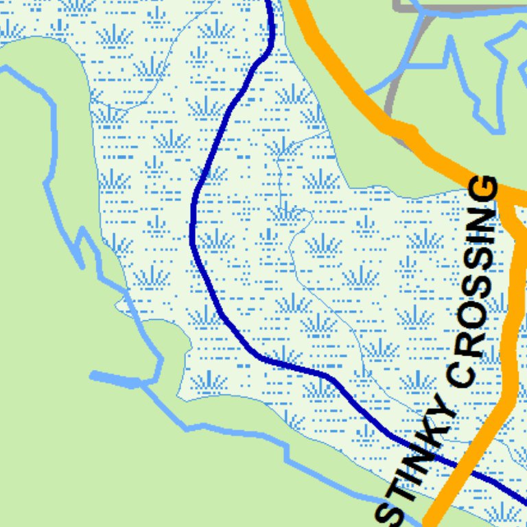 Eglin AFB Timberlake Intermediate Bike Trails Map by Eglin Air Force ...