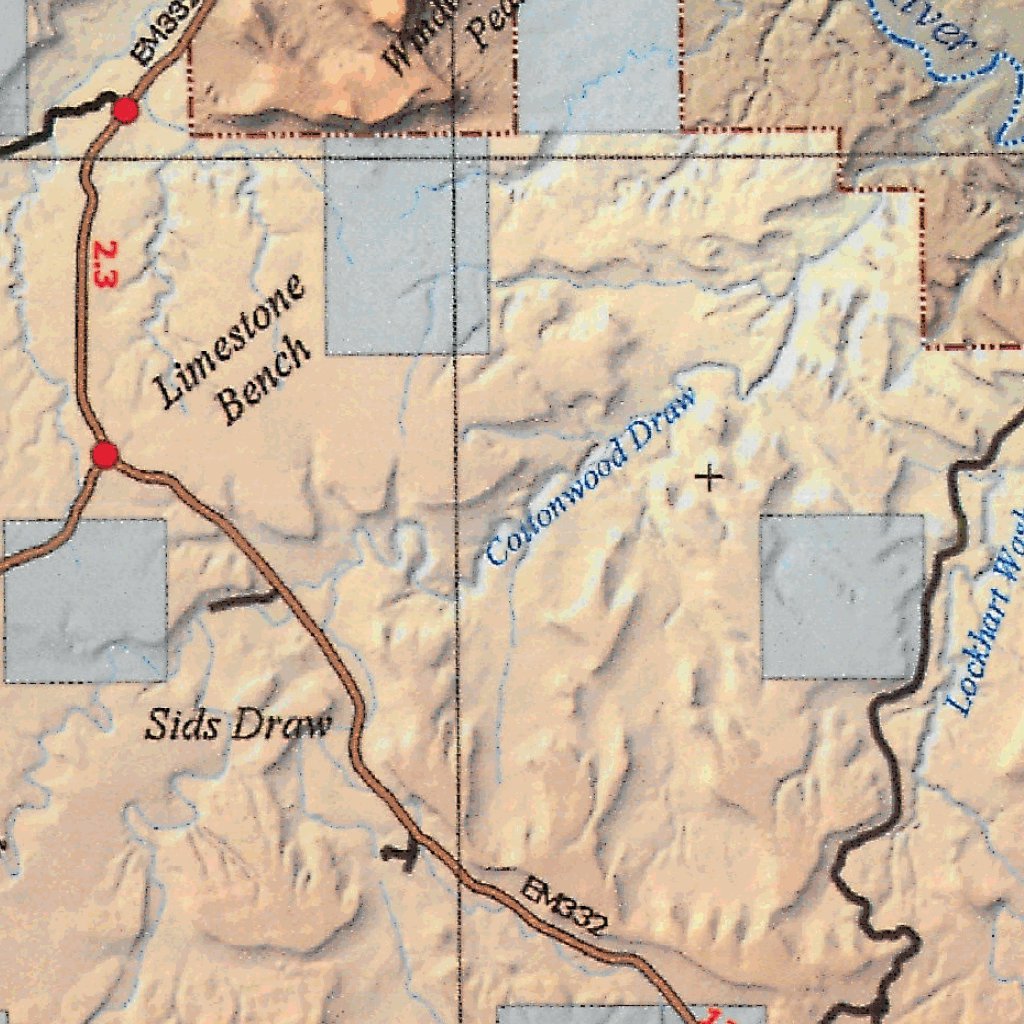 Obsolete- Motorized Trails Guide - Side A, Emery County Map by Emery ...