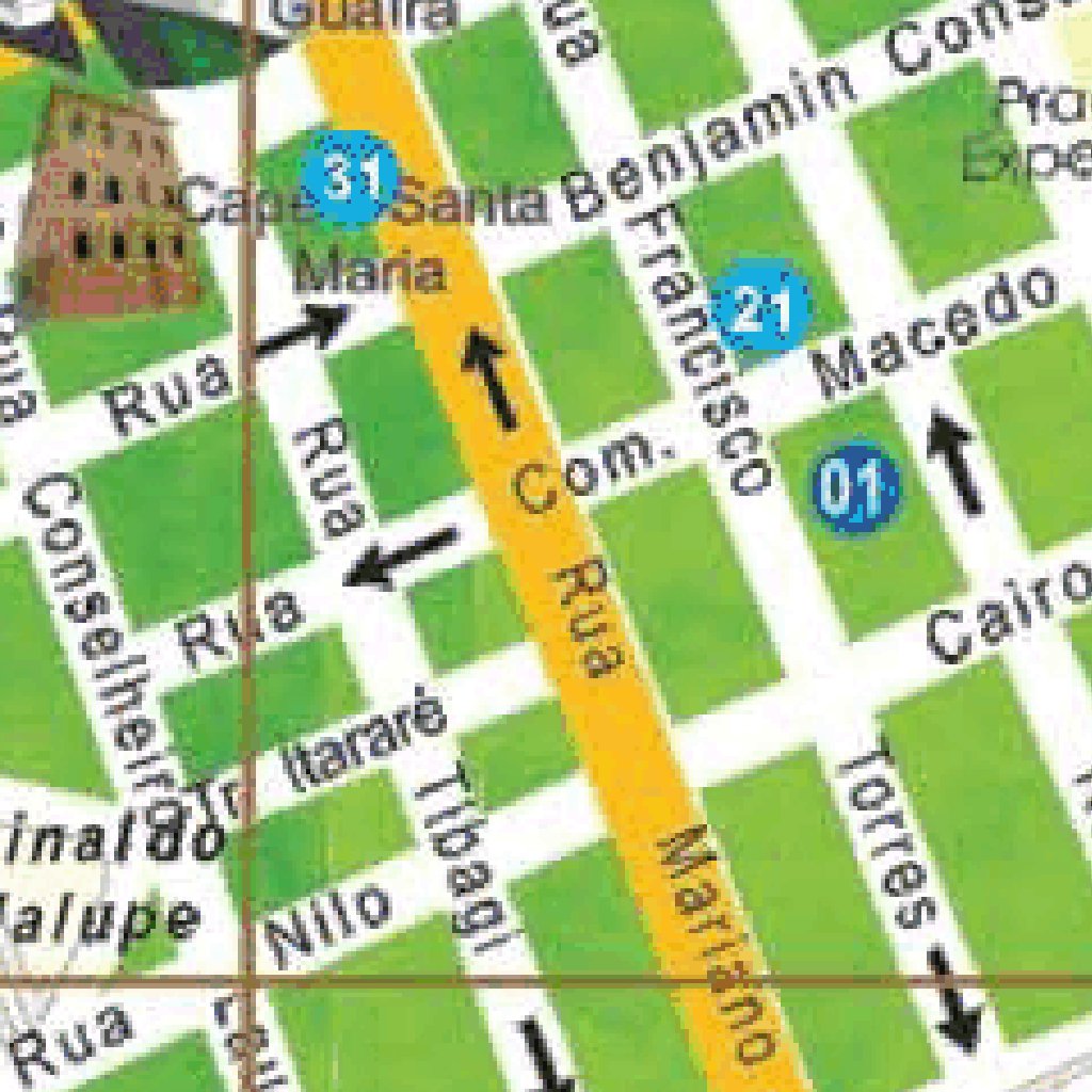 Curitiba - PR - Brazil Tourist Map by ENGESAT | Avenza Maps
