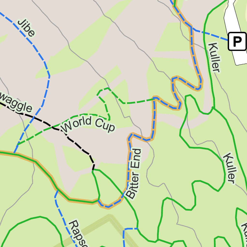 Camden Snow Bowl Mountain Bike Trails Map by Eyes Up Adventures ...