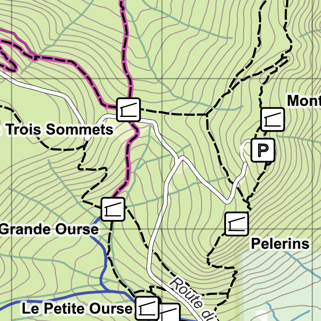 Sentiers Frontaliers- Mont Megantic Map by Eyes Up Adventures | Avenza Maps