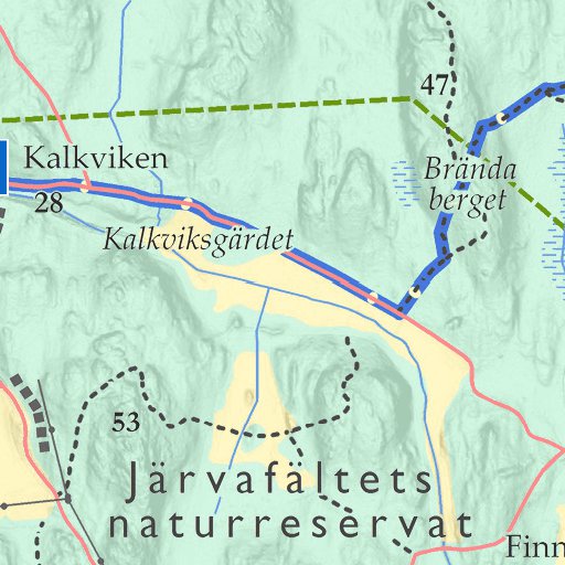 Fältryttarens runda Map by UtaGaKartor | Avenza Maps