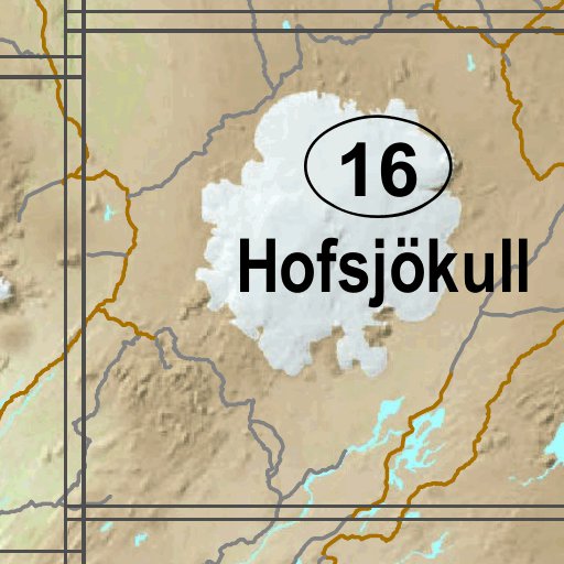 Iceland 100 000 Topographic Maps - Index Map by Fixlanda ehf. | Avenza Maps