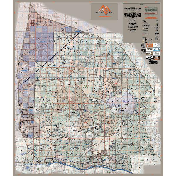 Arizona GMU 7W - FlatlineMaps 25 Map by Flatline Maps LLC | Avenza Maps
