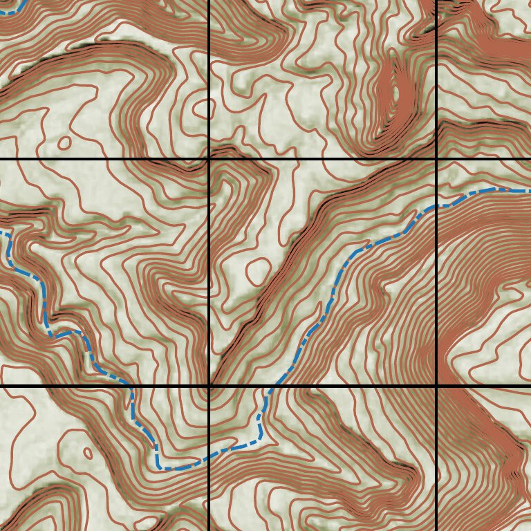 Sand Flats Recreation Area Map by Freethey's non-existent company ...