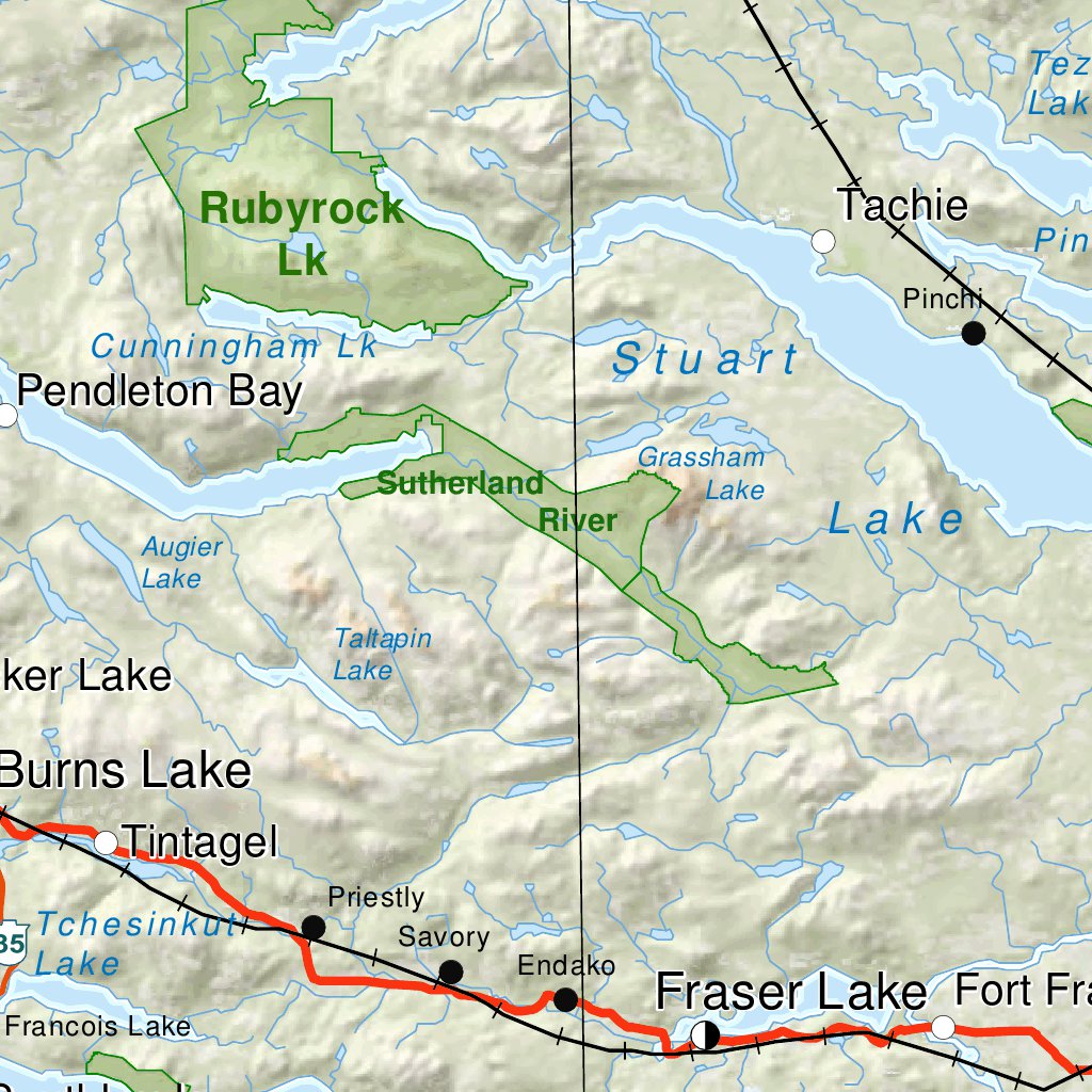 British Columbia Topographic Map by GeoBC | Avenza Maps