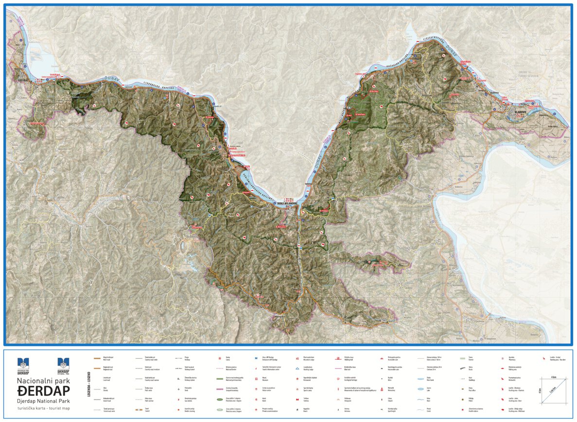 NP Djerdap Map by Geoforma FZE | Avenza Maps