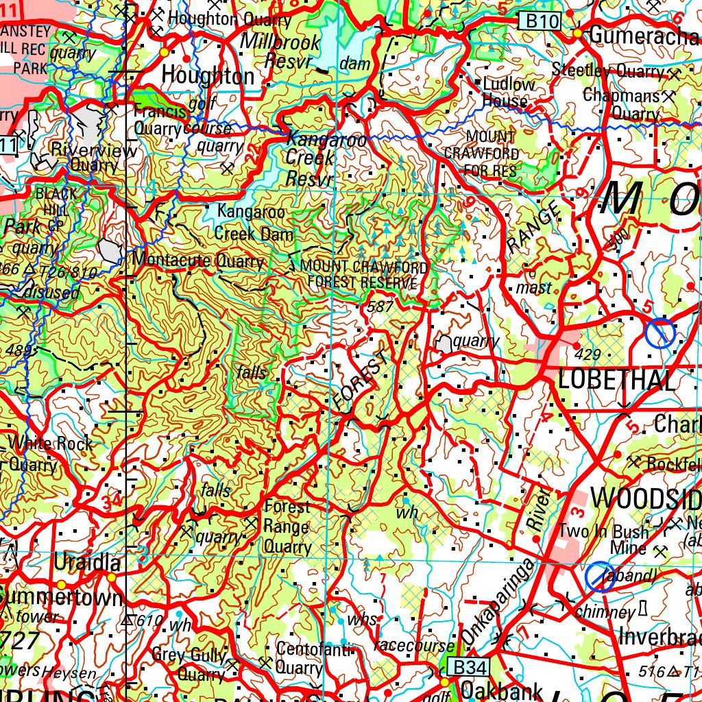 Adelaide Special - SI54-09 Map by Geoscience Australia | Avenza Maps