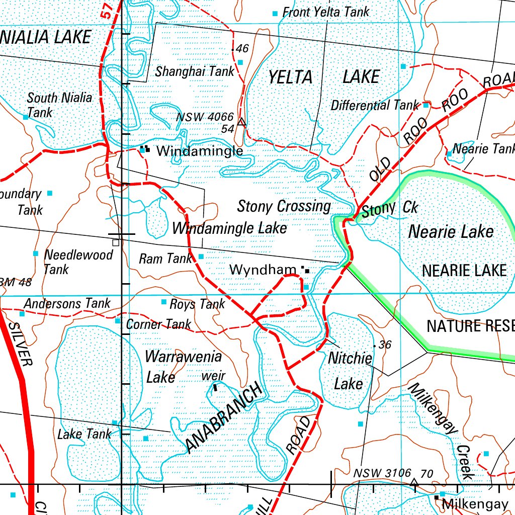 Ana Branch SI54 - 07 Map by Geoscience Australia | Avenza Maps