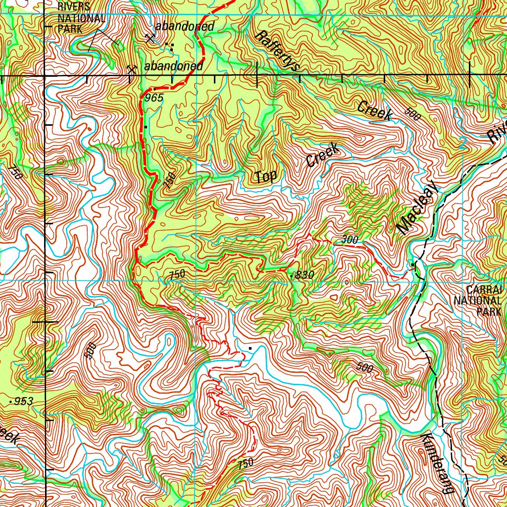 Armidale Special SH56 - 10 Map by Geoscience Australia | Avenza Maps