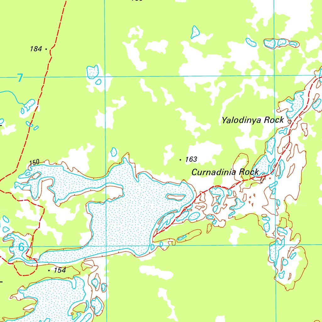 Balladonia SI51 - 03 Map by Geoscience Australia | Avenza Maps