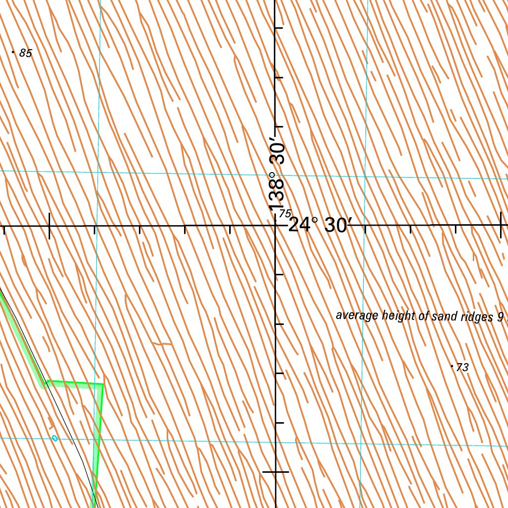 Bedourie SG54 - 01 Map by Geoscience Australia | Avenza Maps