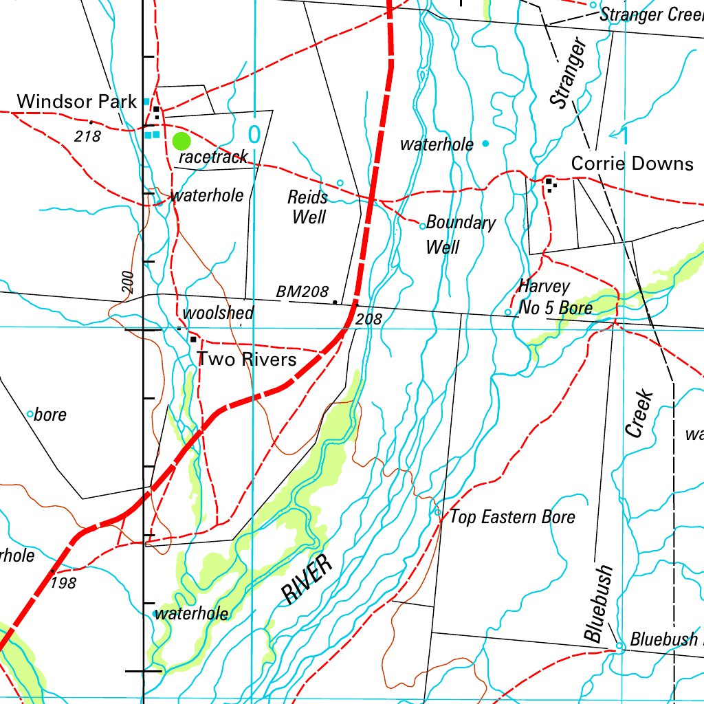 Boulia SF54 - 10 Map by Geoscience Australia | Avenza Maps