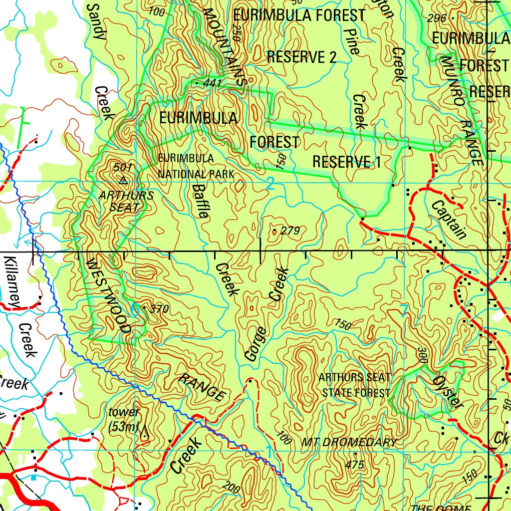 Bundaberg SG56 - 02 Map by Geoscience Australia | Avenza Maps
