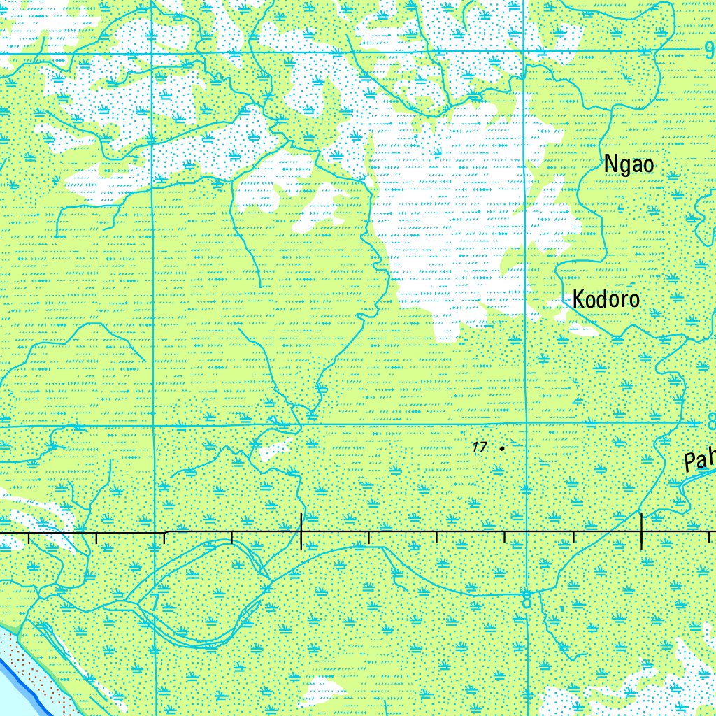Daru SC54 - 08 Map by Geoscience Australia | Avenza Maps